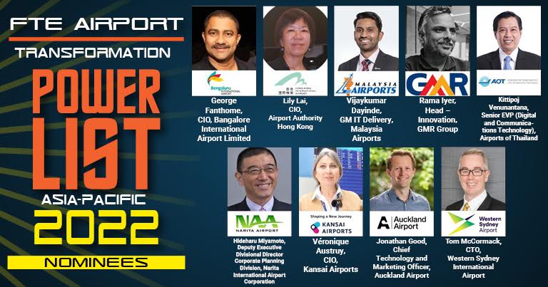 9 airport innovators recognised in the FTE Airport Transformation Power ...