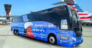AA receives TSA approval for airside connectivity via motorcoach