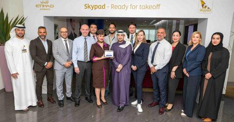 Etihad embraces digital innovation with new Skypad technology